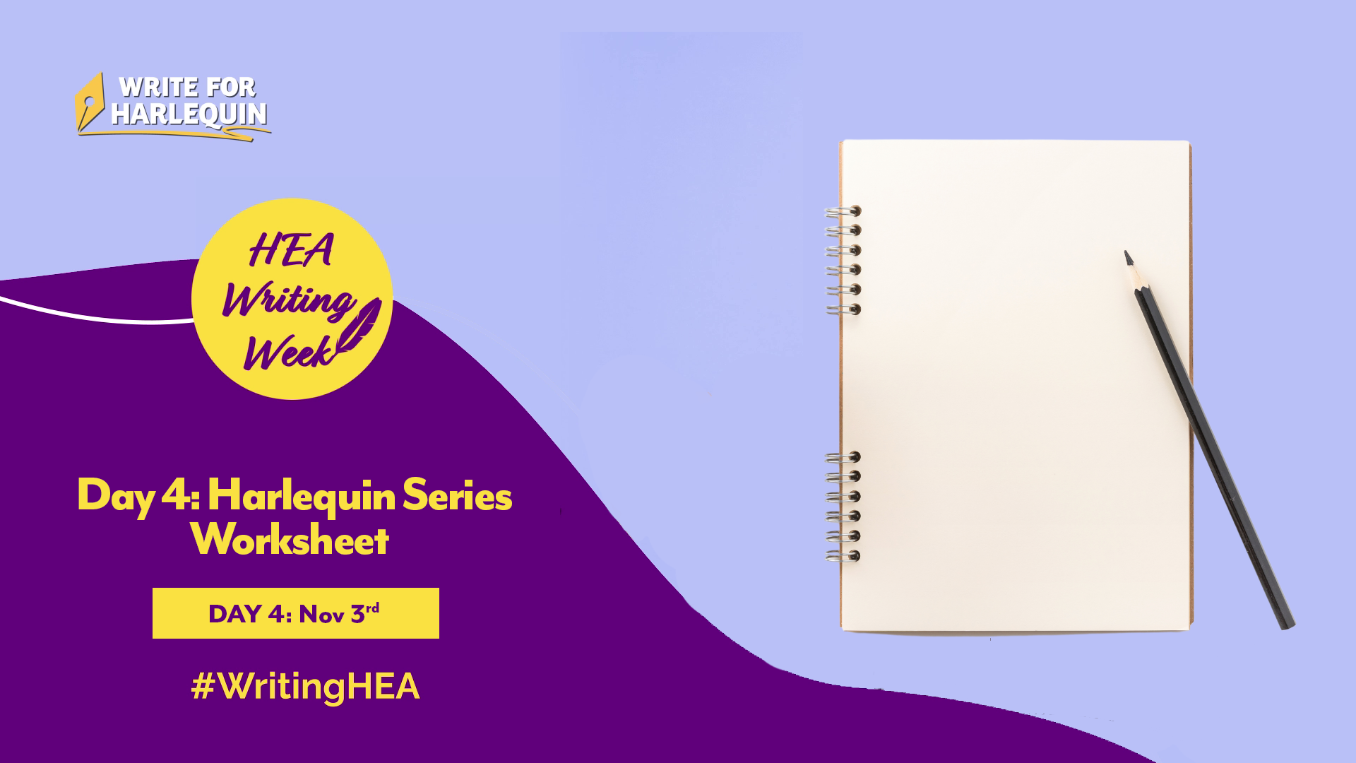 HEA WRITING WEEK – Day 4 - Write for Harlequin