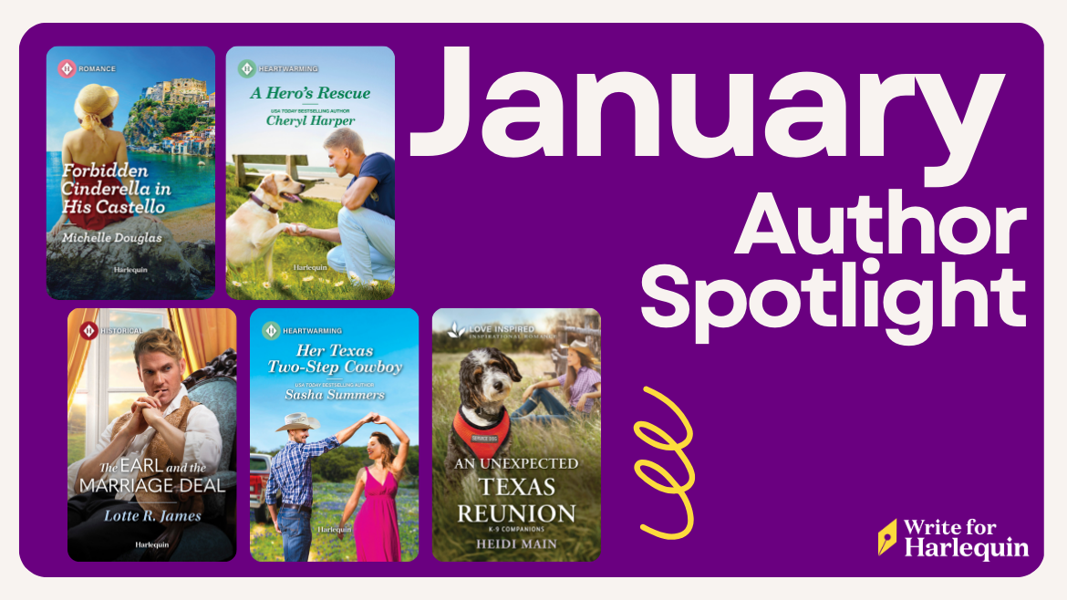 The Author Spotlight | January 2026 - Write for Harlequin